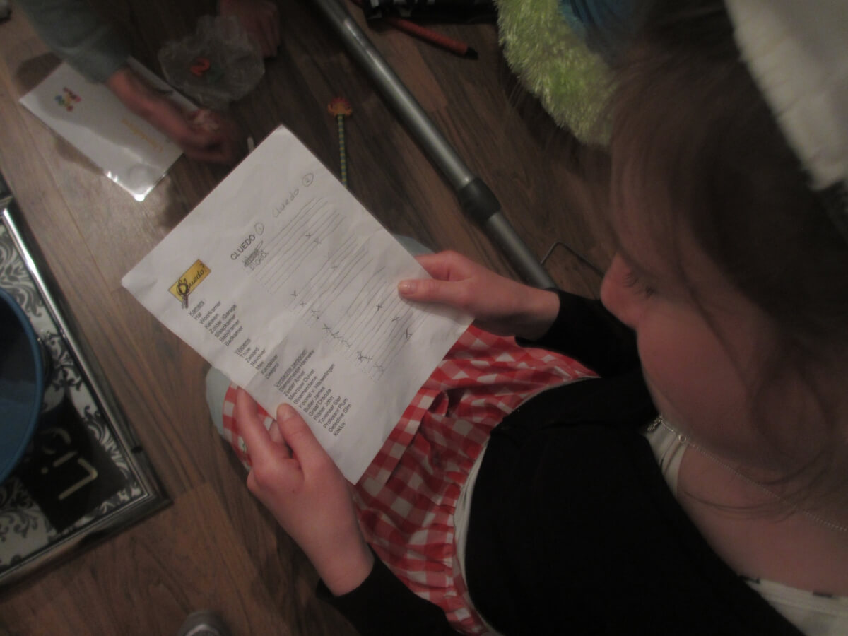Themakist levend cluedo - Kinderfeestje Idee